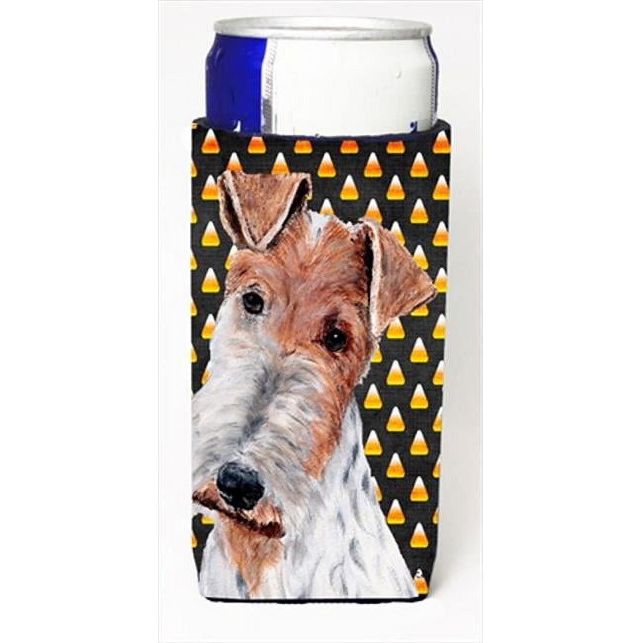 Wire Fox Terrier Candy Corn Halloween Michelob Ultra bottle sleeves ...