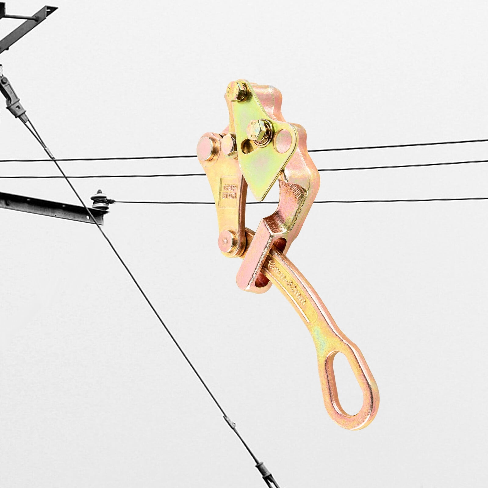 Wire Grip Cable Gripper Puller Steel Rope Jaw Pulling Tool Cable Clamp ...