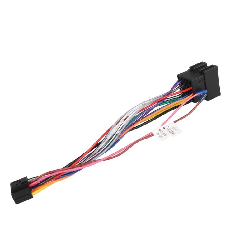 Wire Harness Adaptor Car Stereo Radio ISO Standard Connector Adapter ...