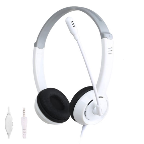 Wire Headsets Over Ear Noise Cancelling Headphone with 3.5mm Plugs and ...