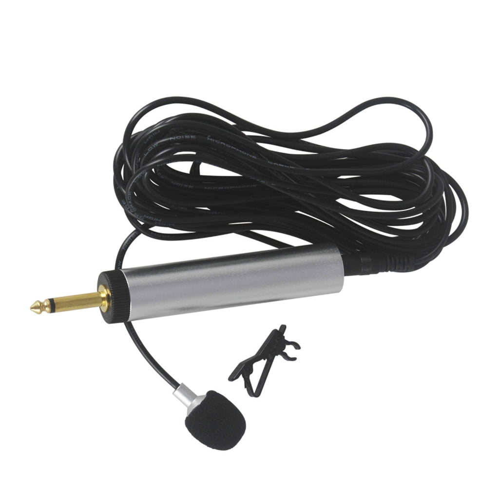 Wire Lavalier Microphone Portable Wire Musical Instrument Mic Pickup ...