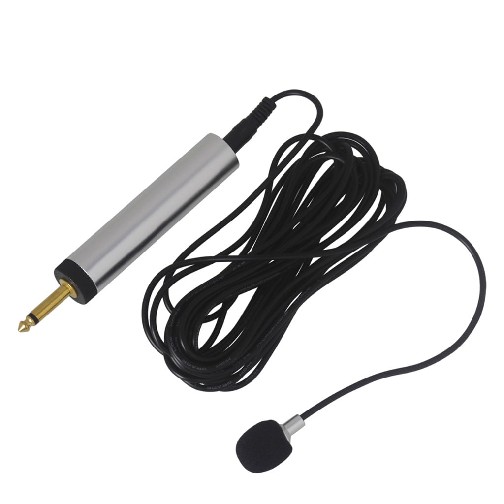 Wire Lavalier Microphone Replacement Pickup Clip-on Musical Instrument ...