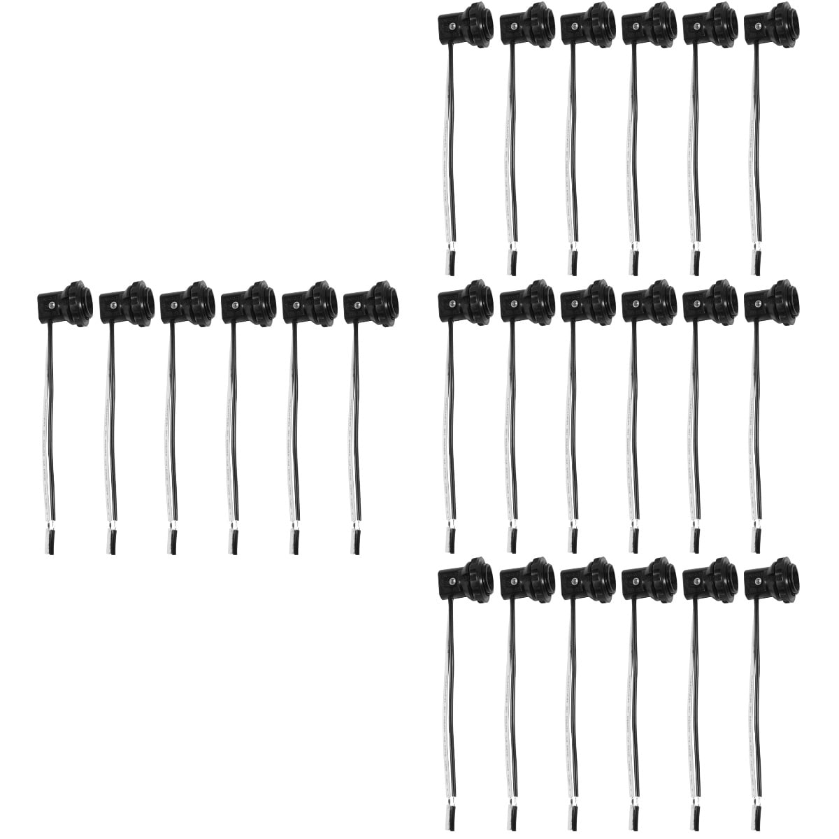 Wire Leads Connector E12 Lamp Base Light Socket Candelabra Bulb Holder ...