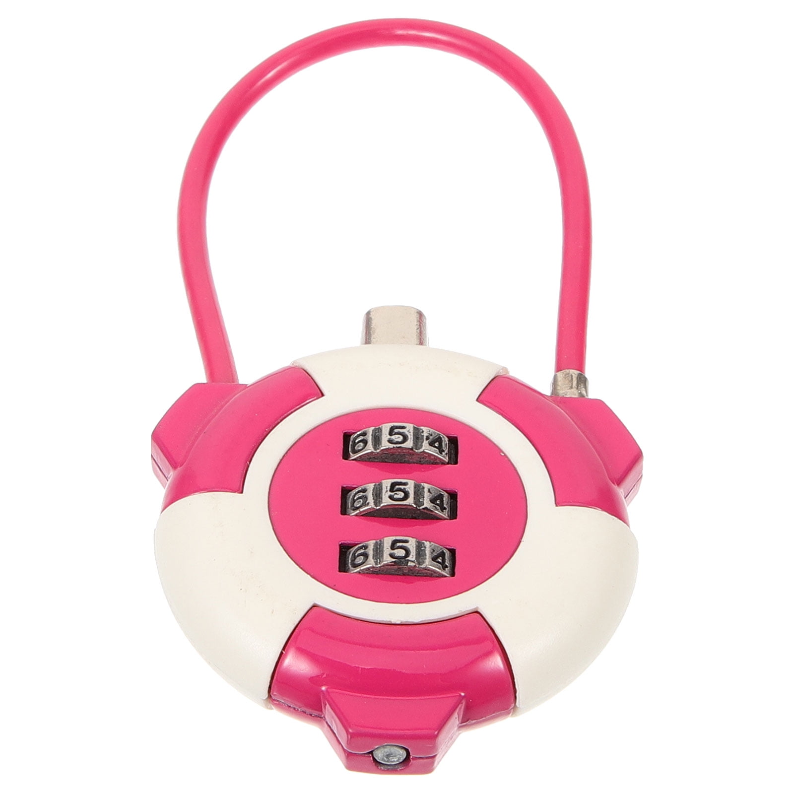Wire Lock Cable Cabinet Lock 3- Combination Padlock Drawer Security ...