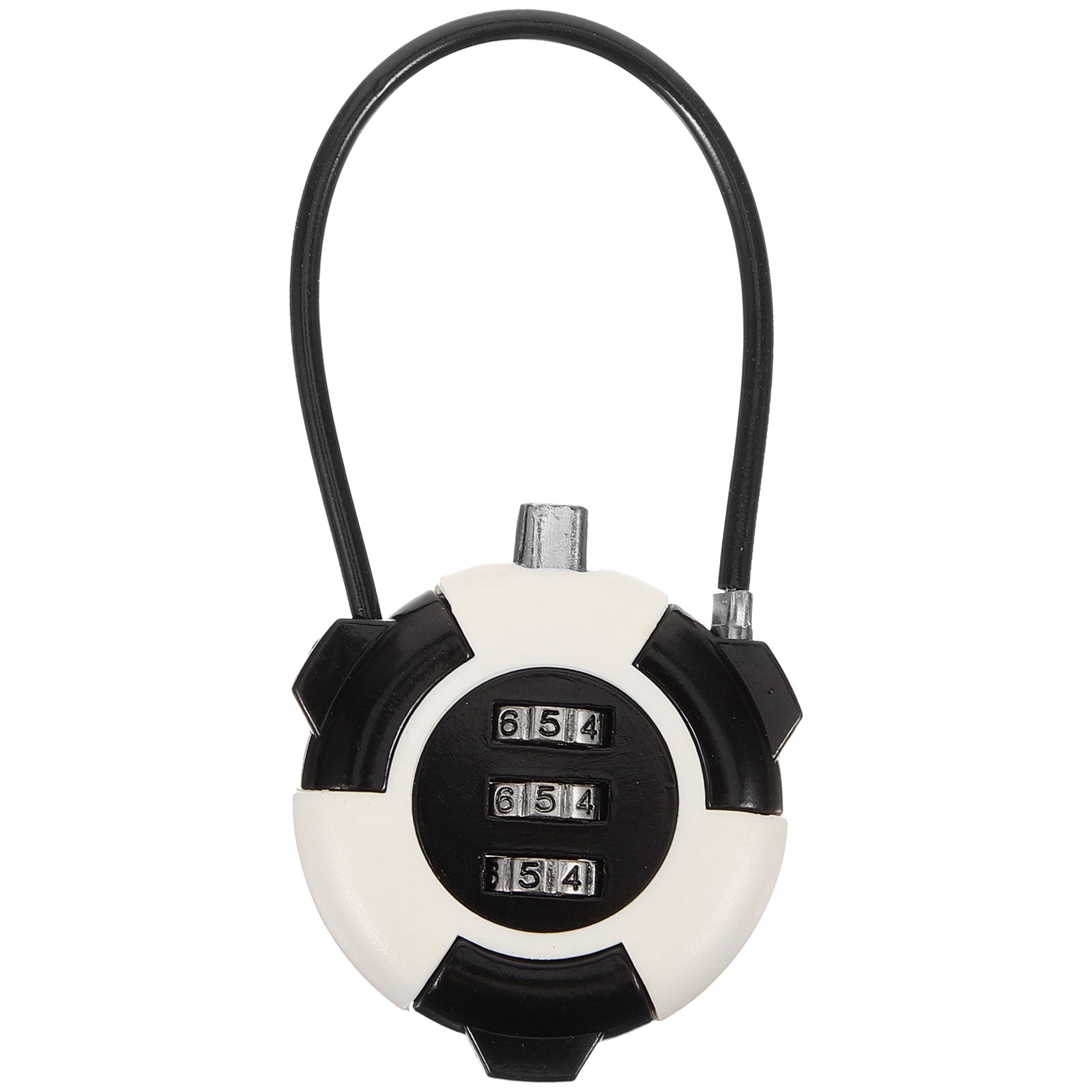 Wire Lock Cable Cabinet Lock 3-digit Combination Padlock Drawer ...