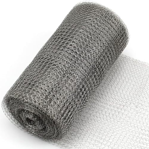 Wire Mesh for Mice Control 7.8” X 13.1Ft Hole Fill Fabric Gap Blocker ...