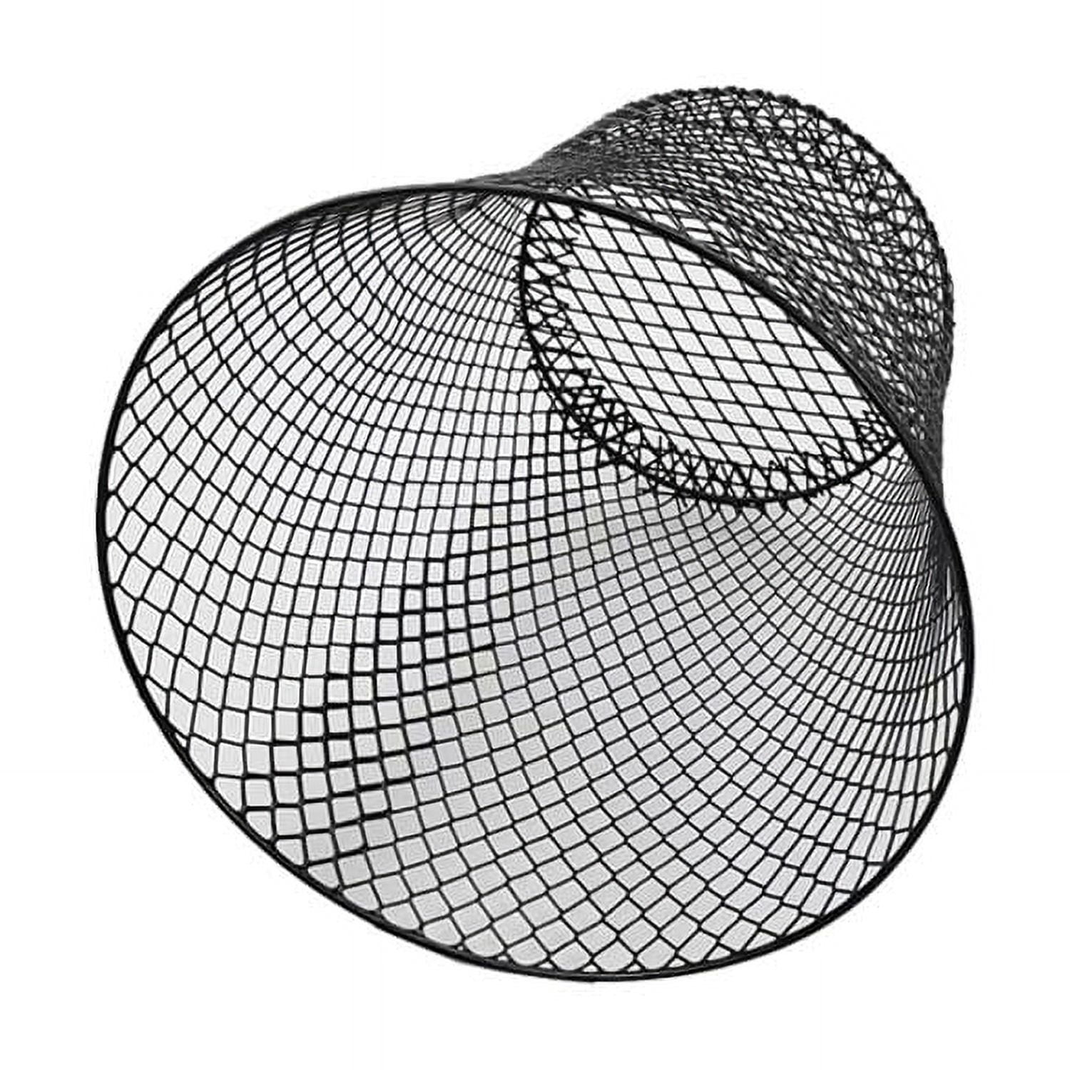 Wire Mesh Round Trash Basket,Garden Plant Cover Waste Trash Mesh ...