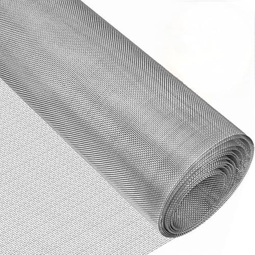 Wire Mesh Stainless Steel Filter Screen Sheets Window Screen Mesh 30x120cm Woven Wire 30 Mesh ...