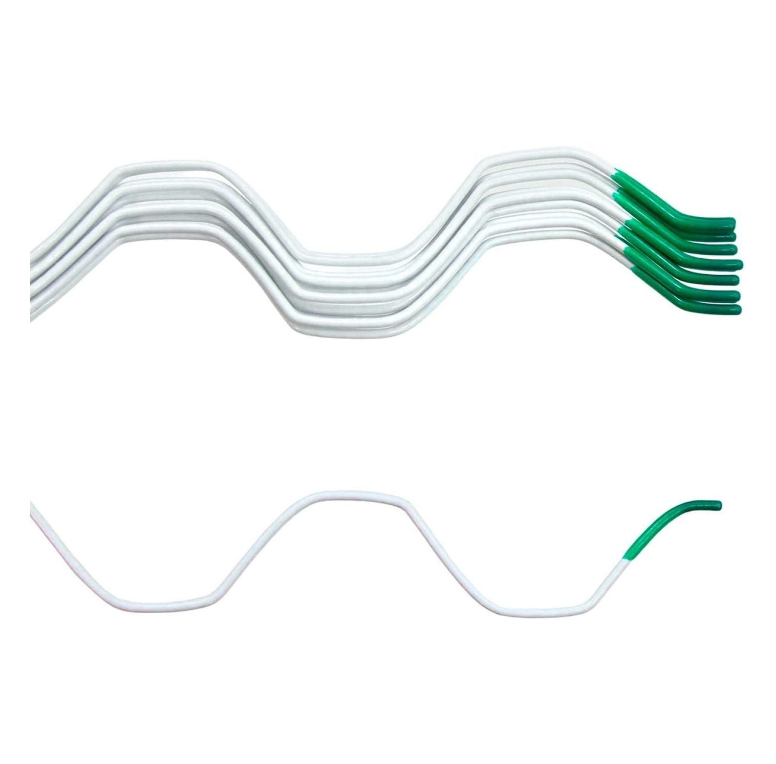 Wire Pack Sized 6' 6" | Greenhouse Film PVC Coated Spring Lock for ...