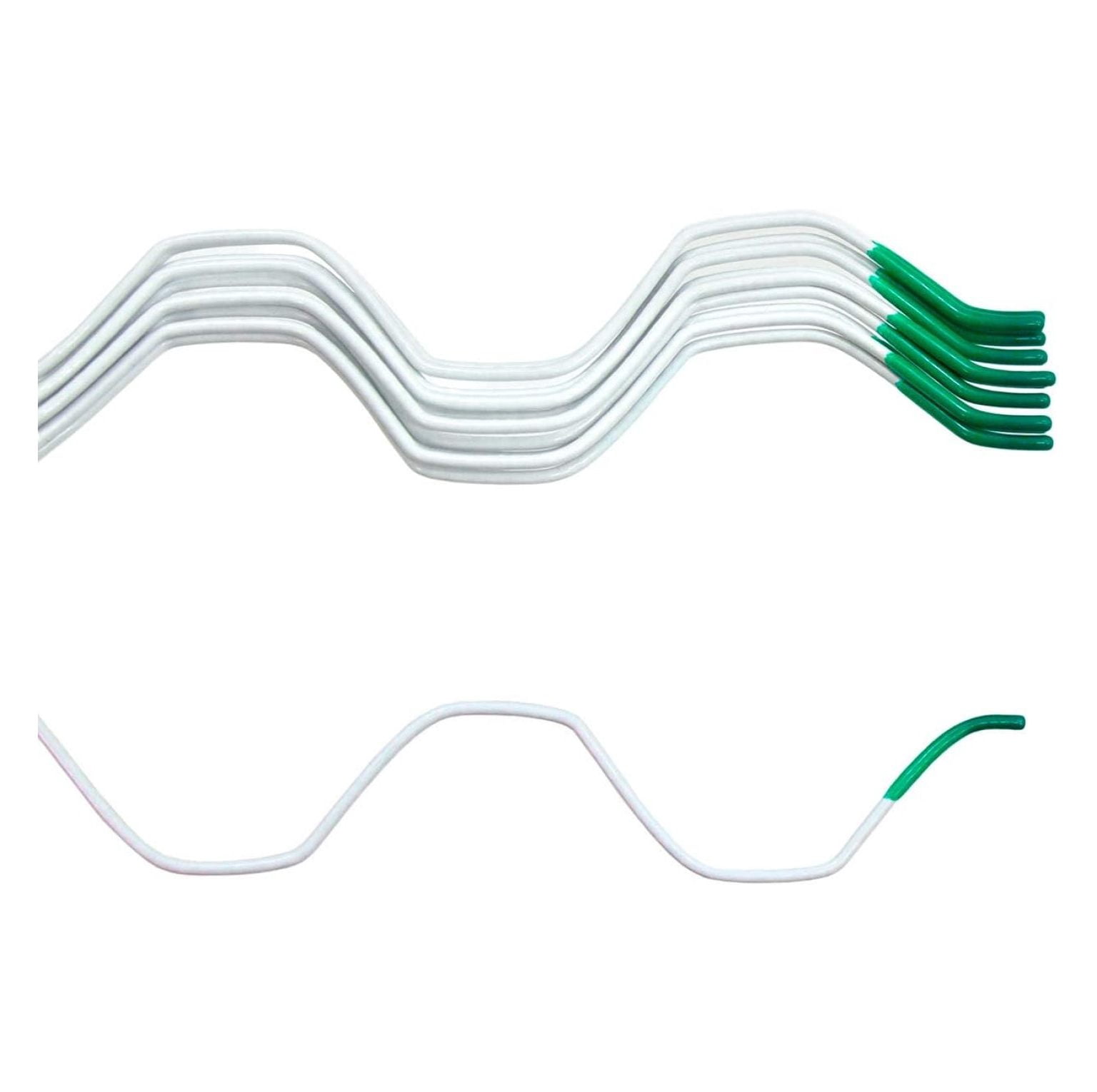 Wire Pack Sized 6' 6" | Greenhouse Film PVC Coated Spring Lock for ...