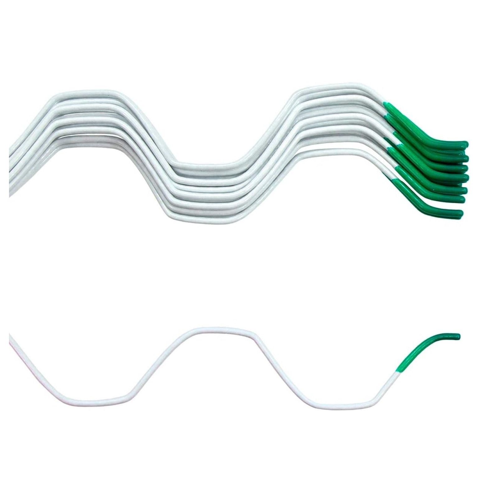 Wire Pack Sized 6' 6" | Greenhouse Film PVC Coated Spring Lock for ...