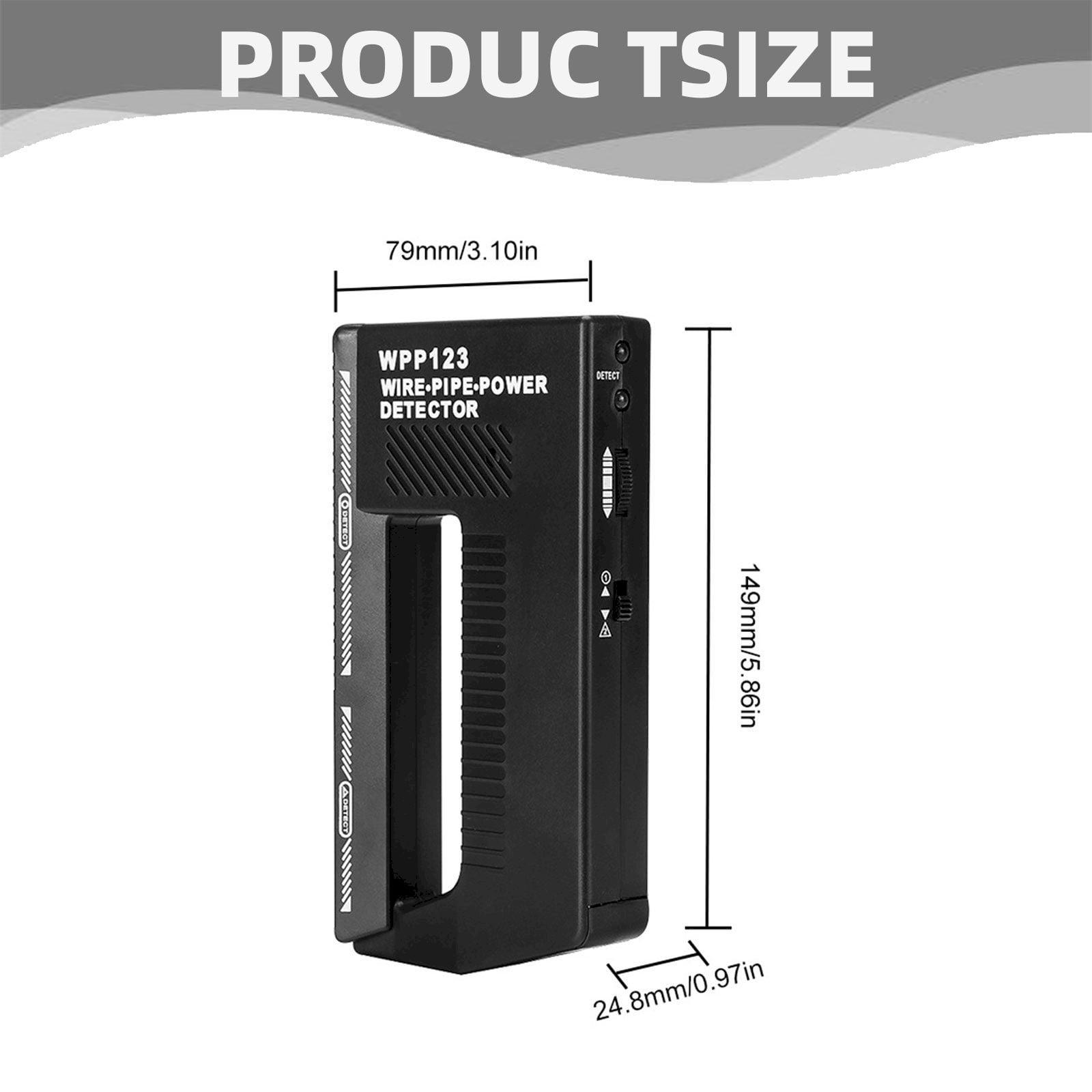 Wire Pipe Power Detector Wall Scanner Metal Detector High Sensitivity ...