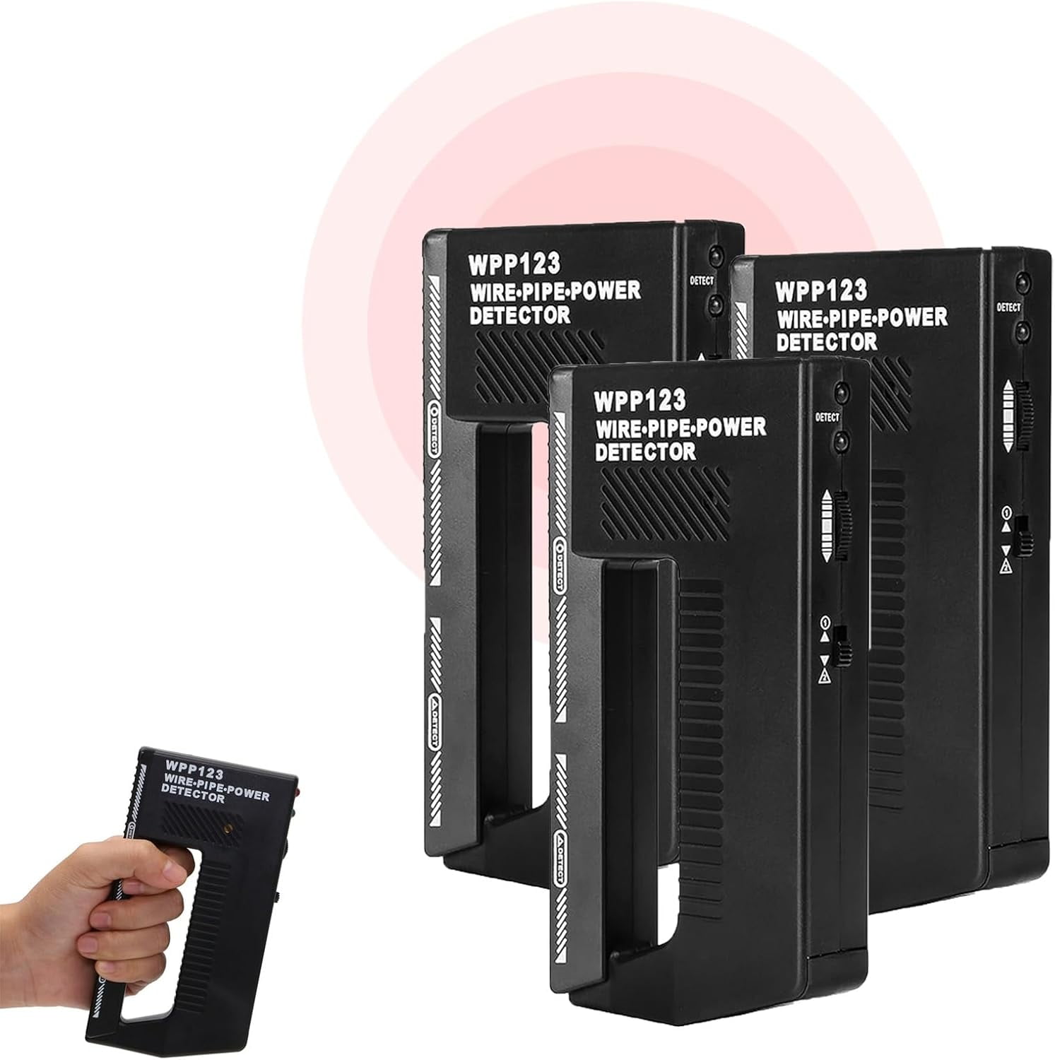 Wire Pipe Power Detector, Wall Scanner Metal Detector, High Sensitivity ...