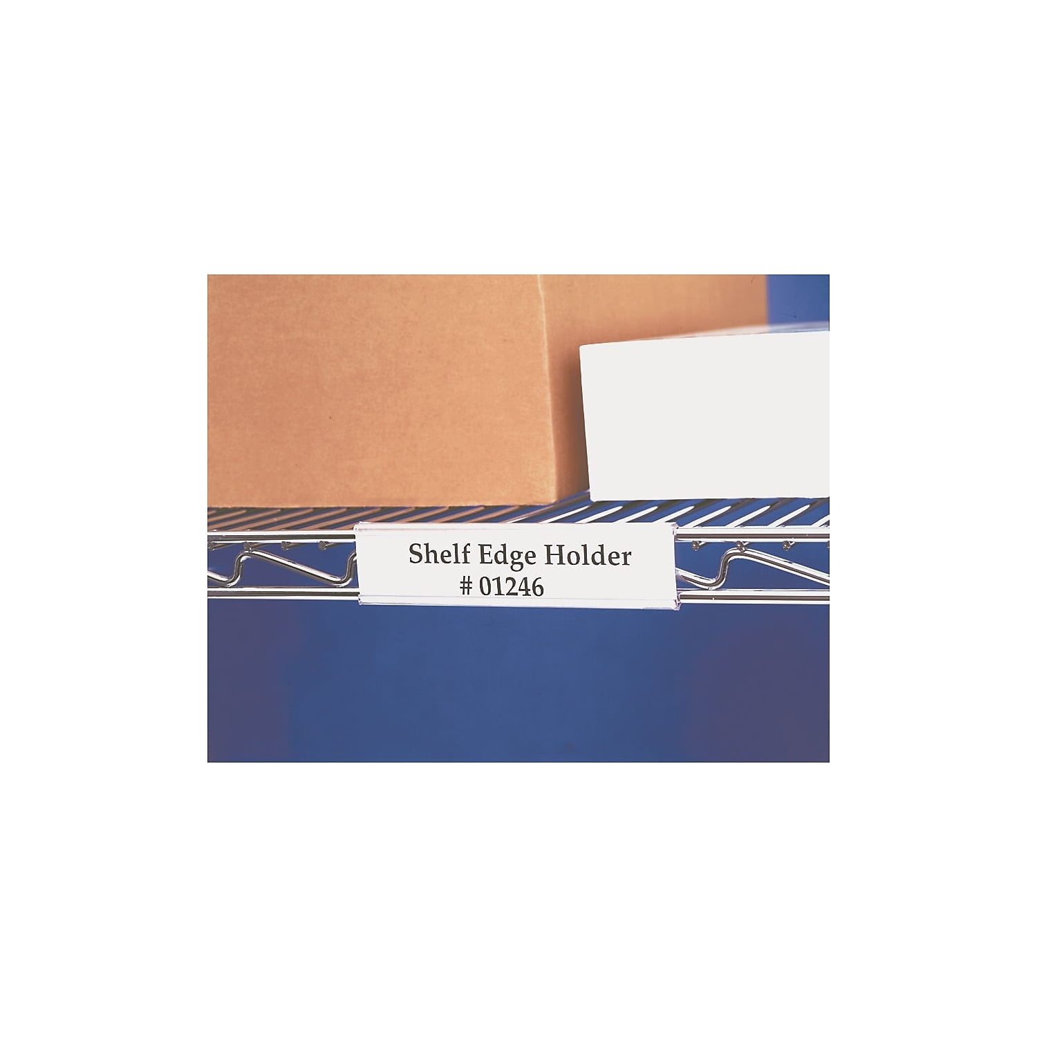 Wire-Rac Label Holders,Snap-On,3x1 5/16,PK25 LH153 - Walmart.com