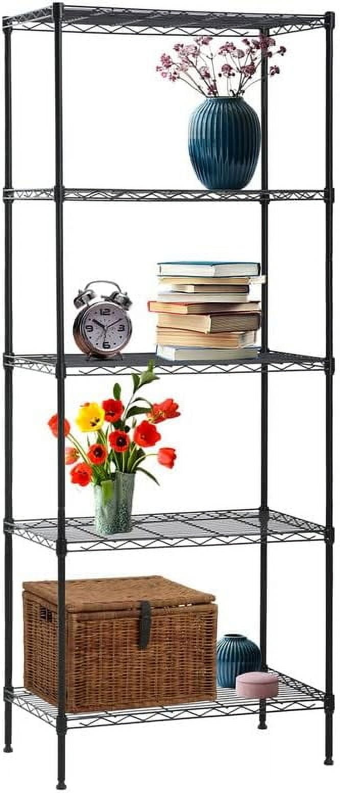 Wire Rack Shelving, Metal Rack Organizer Heavy Duty Wire Rack Basement ...