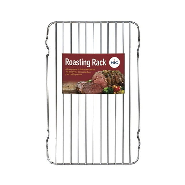 Wire Roasting Baking Broiling Rack - 12-Inches x 7.5-Inches - Elevate ...