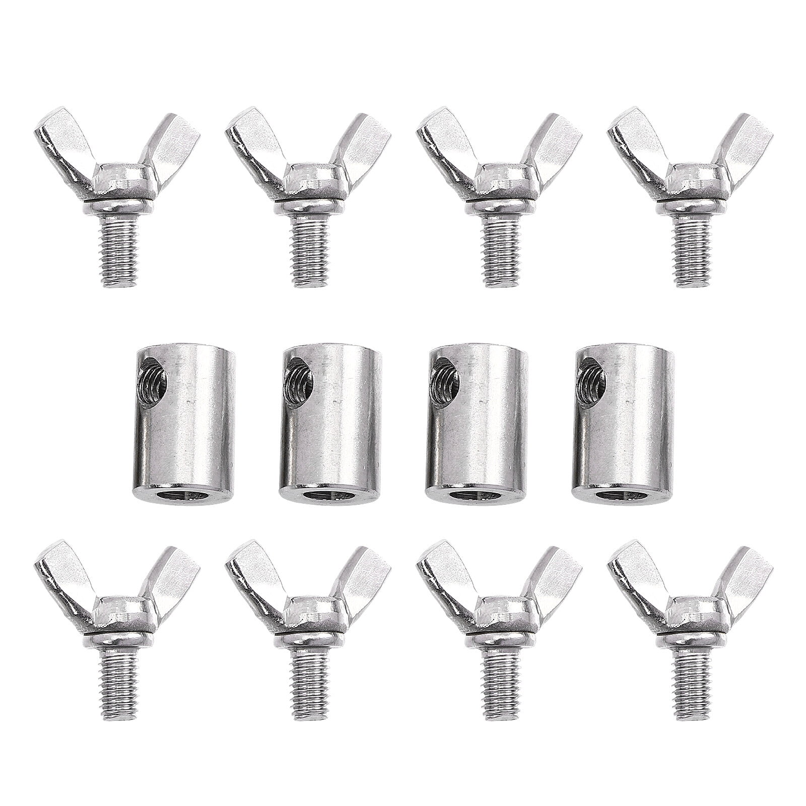 Wire Rope Butterfly Buckle Saddle Cable Clips Holder Fence Clamps ...