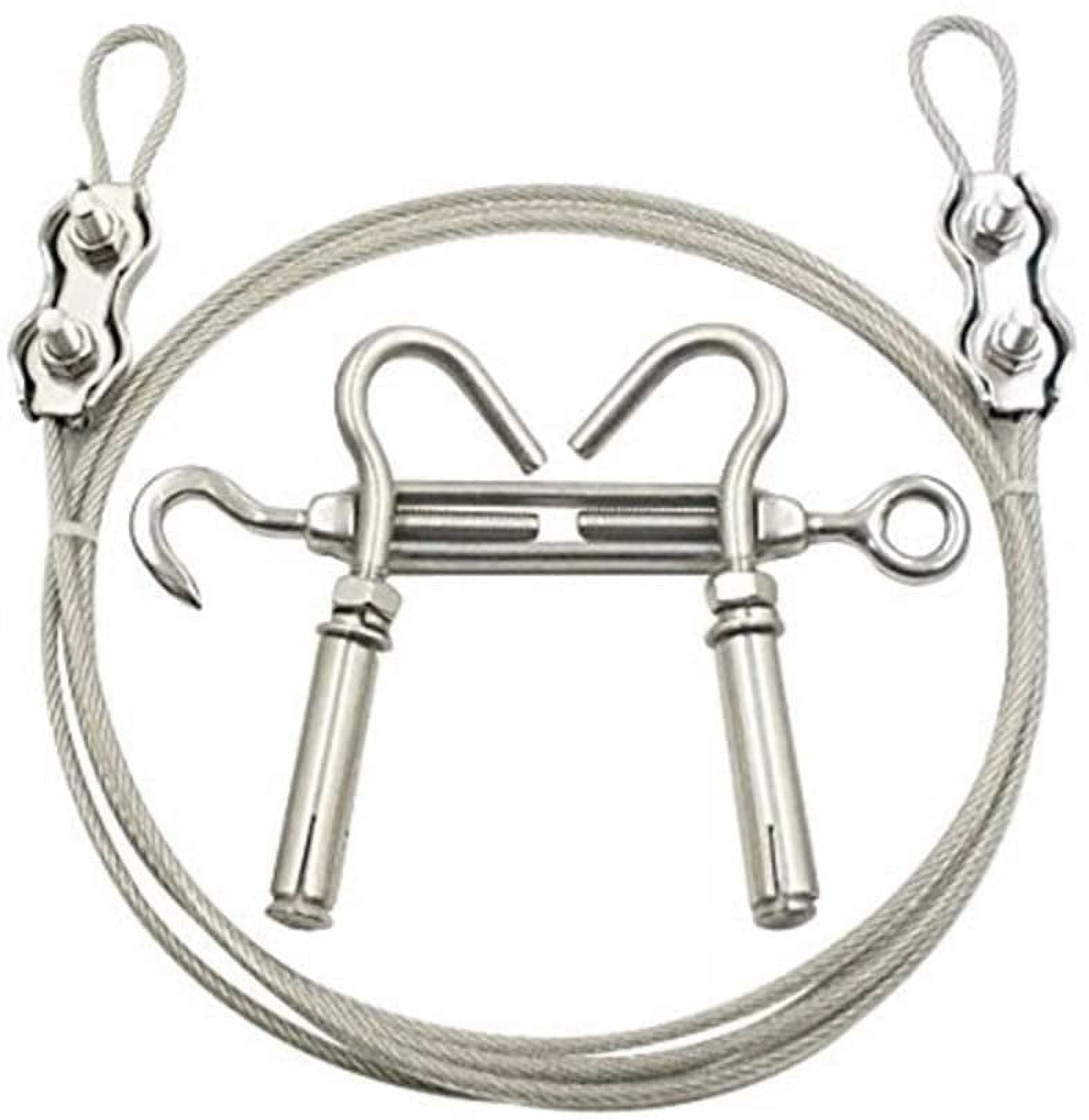 Wire Rope Outdoor Clothesline Wire Rope Cable Heavy Duty Stainless ...