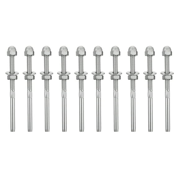 Wire Rope Terminal Tensioner Stainless Steel Cable Railing Kit Jointer ...