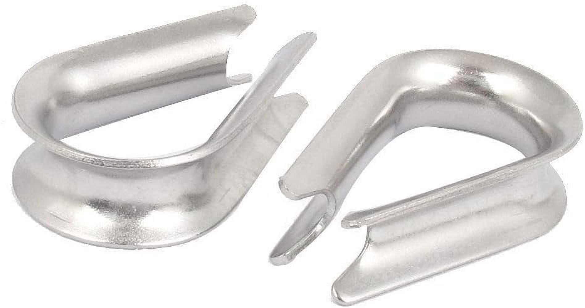Wire Rope Thimbles - Heavy-Duty 316 Stainless Steel Material, Marine ...