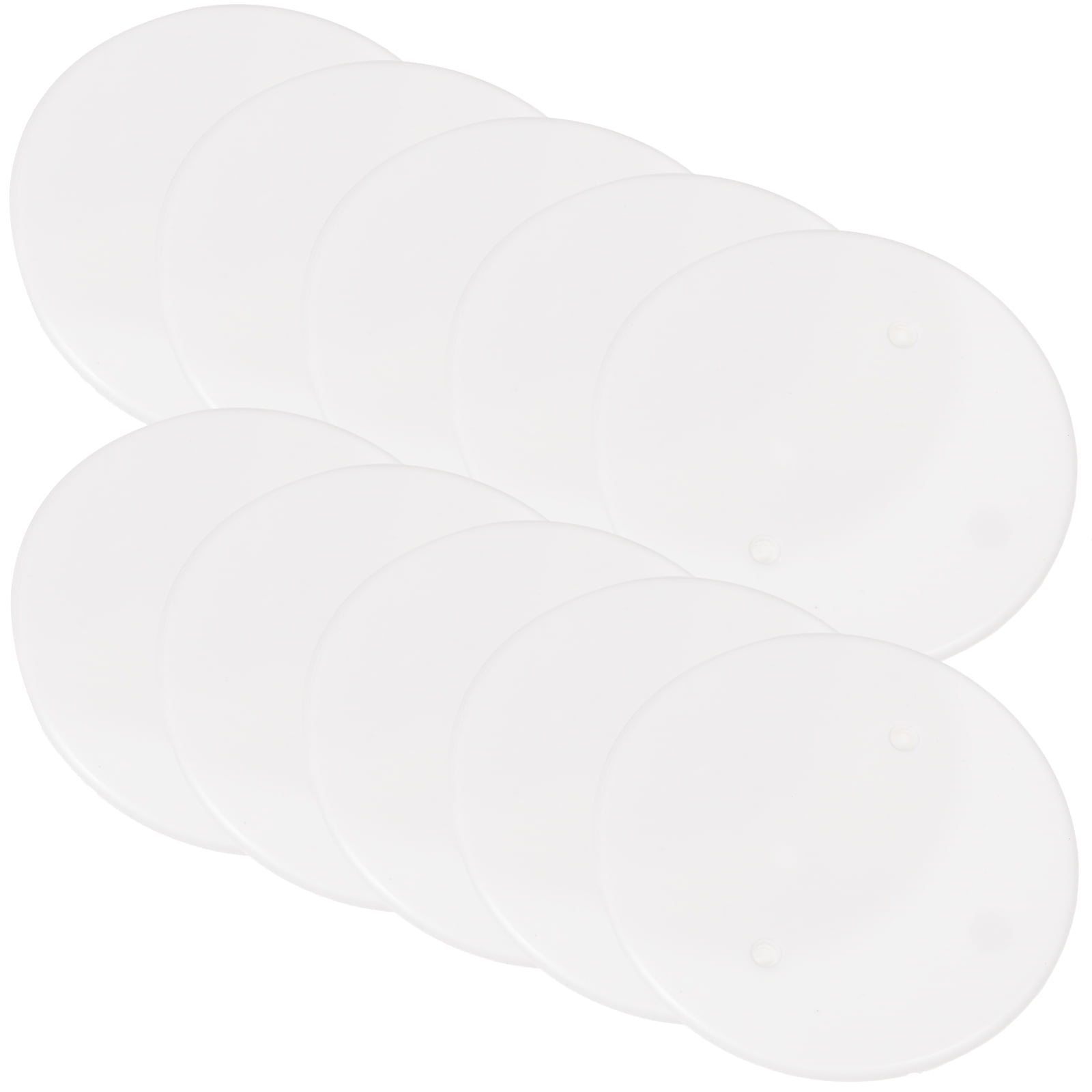 30 Pcs White Ceiling Blank-Up Covers, Outlet Wall Plates for Raised ...