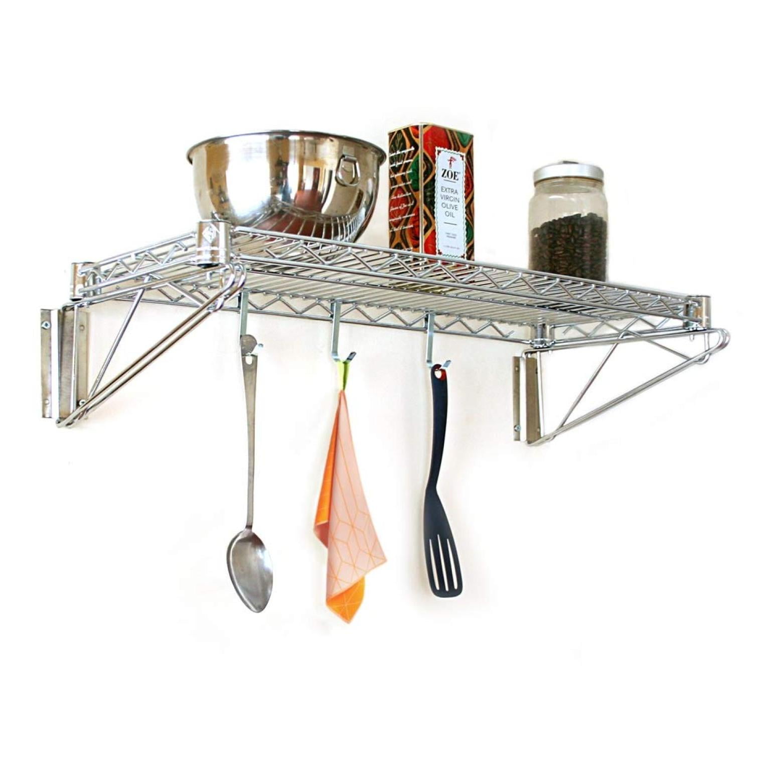 Wire Shelf 14 x - NSF, 1 Shelf, Modern Style, Wall Mount, Kitchen ...