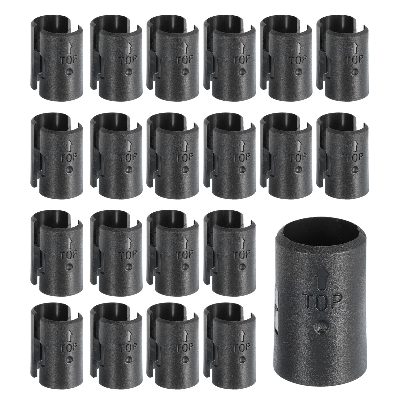 Wire Shelf Clips, 100 Pack 3/4 Inch(19mm) Wire Shelving Lock Clips(50 ...