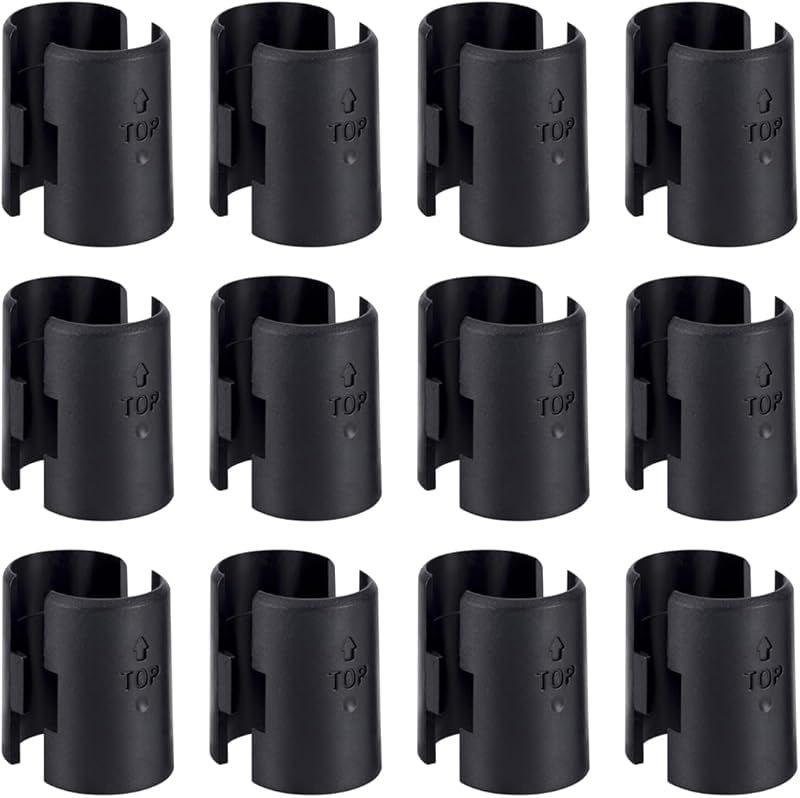 Wire Shelf Clips - 50Pack Wire Shelving Shelf Lock Clips for 1" Post ...