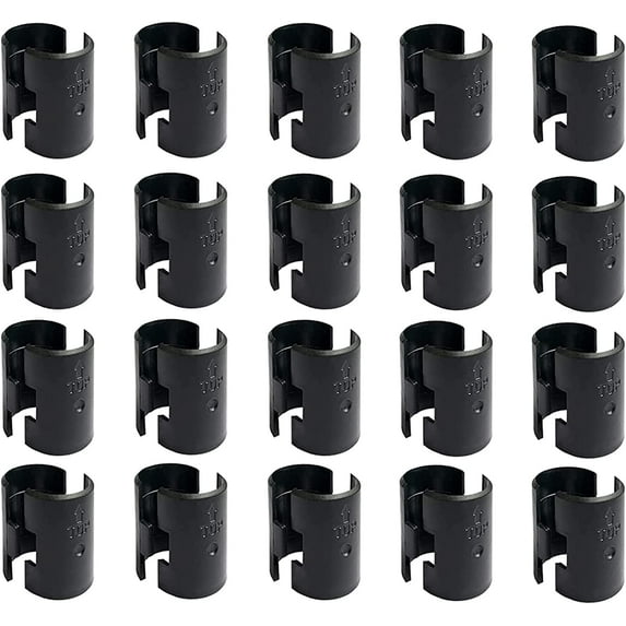 Wire Shelf Clips Shelving Sleeves WAFJAMF Shelf Lock Clips for 1" Post ...