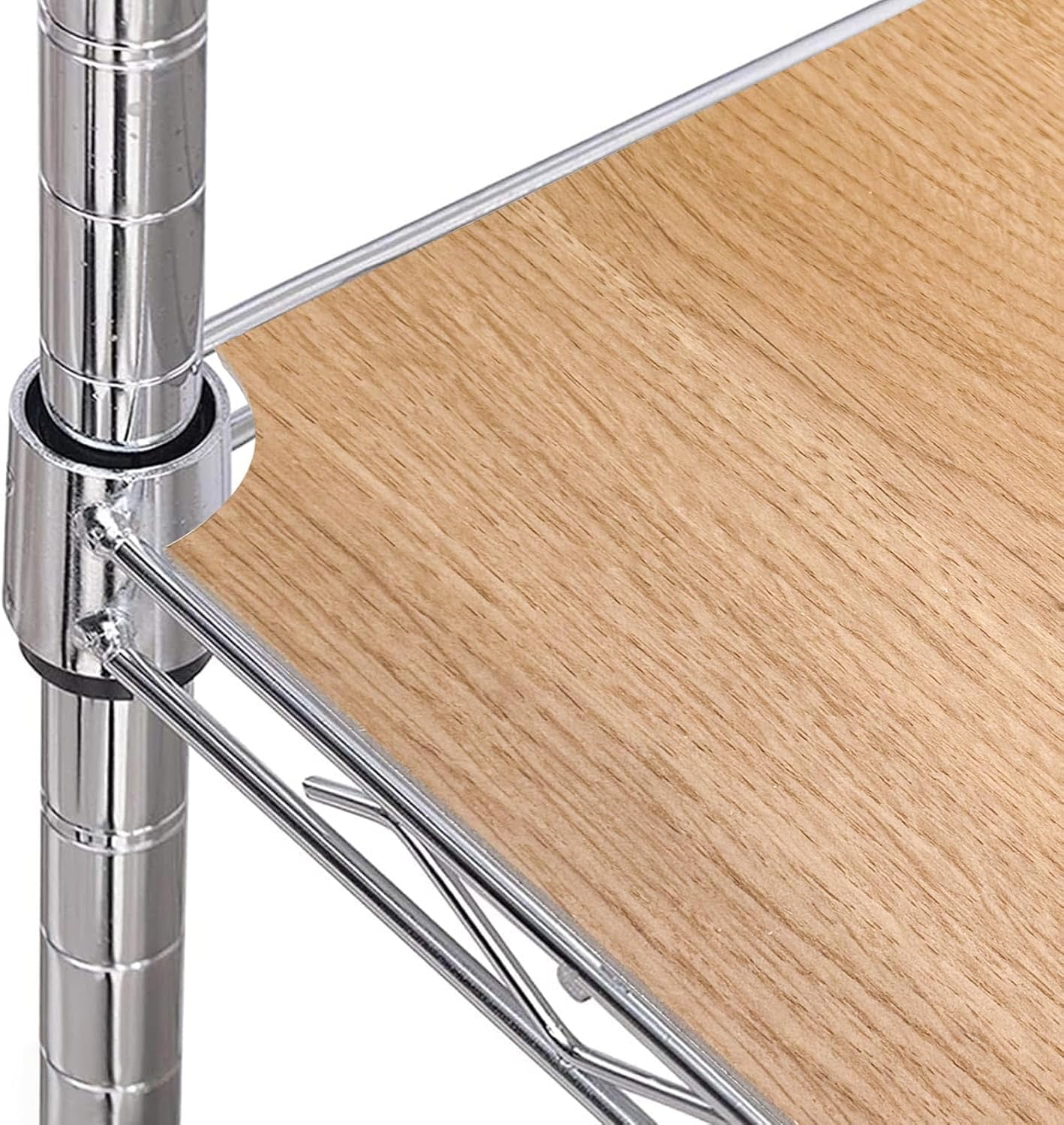 Wire Shelf Cover 14" x 36"，Wire Rack Covers for Pantry，Set of 4 Wire ...