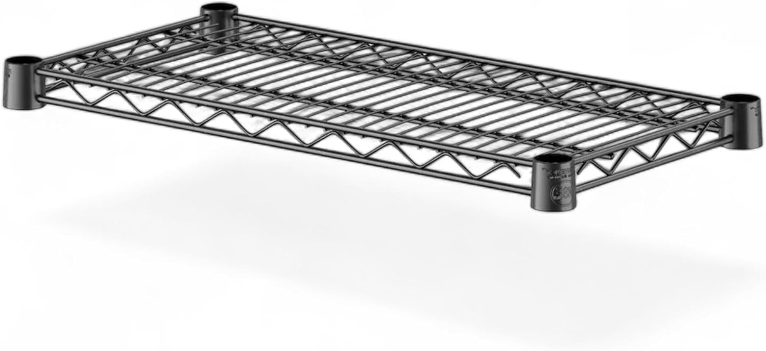 Wire Shelf. Heavy-Duty Adjustable Storage Rack, Commercial-Grade ...