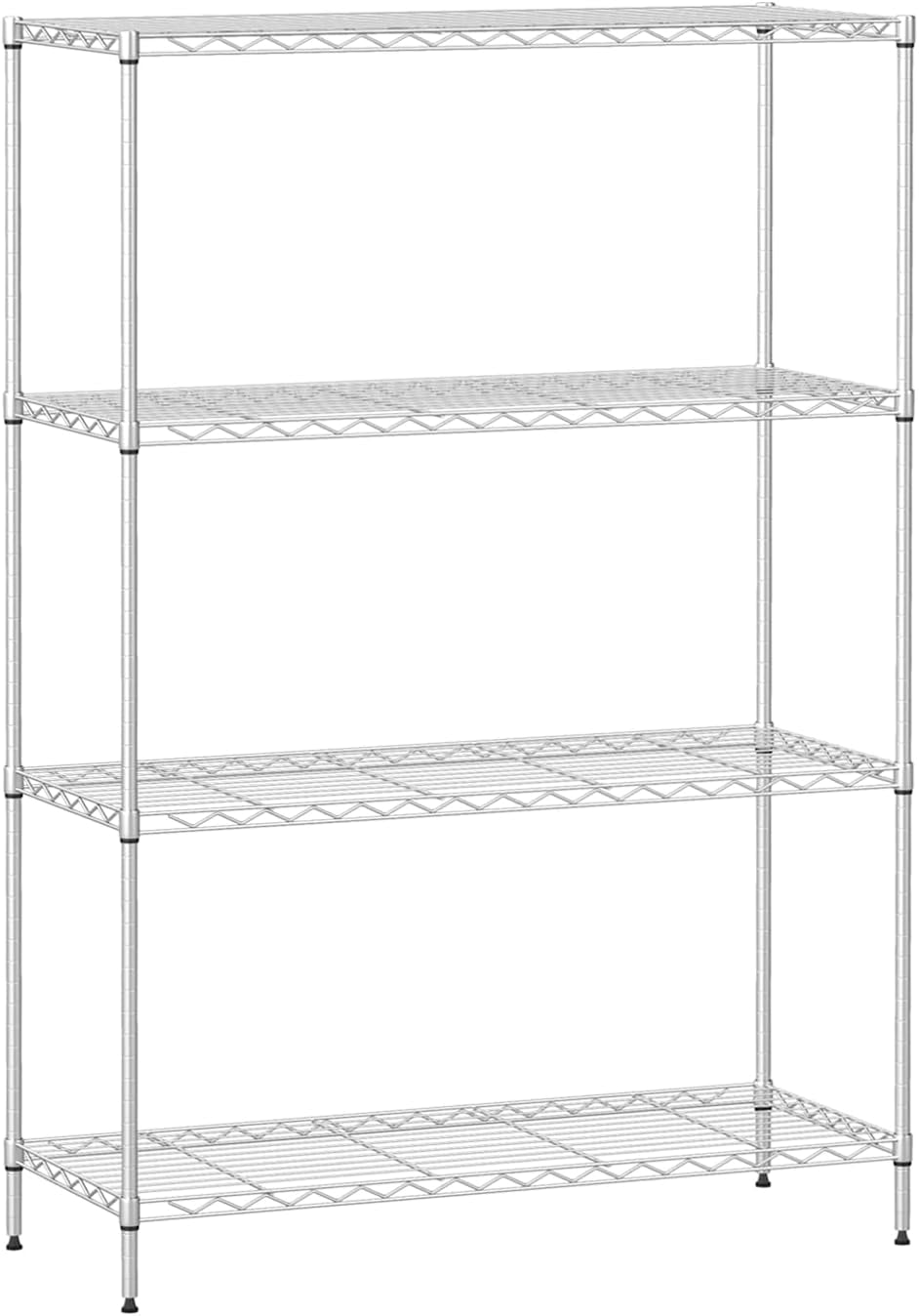 Wire Shelving Unit Storage Cart Metal Shelf Rolling Utility Cart ...