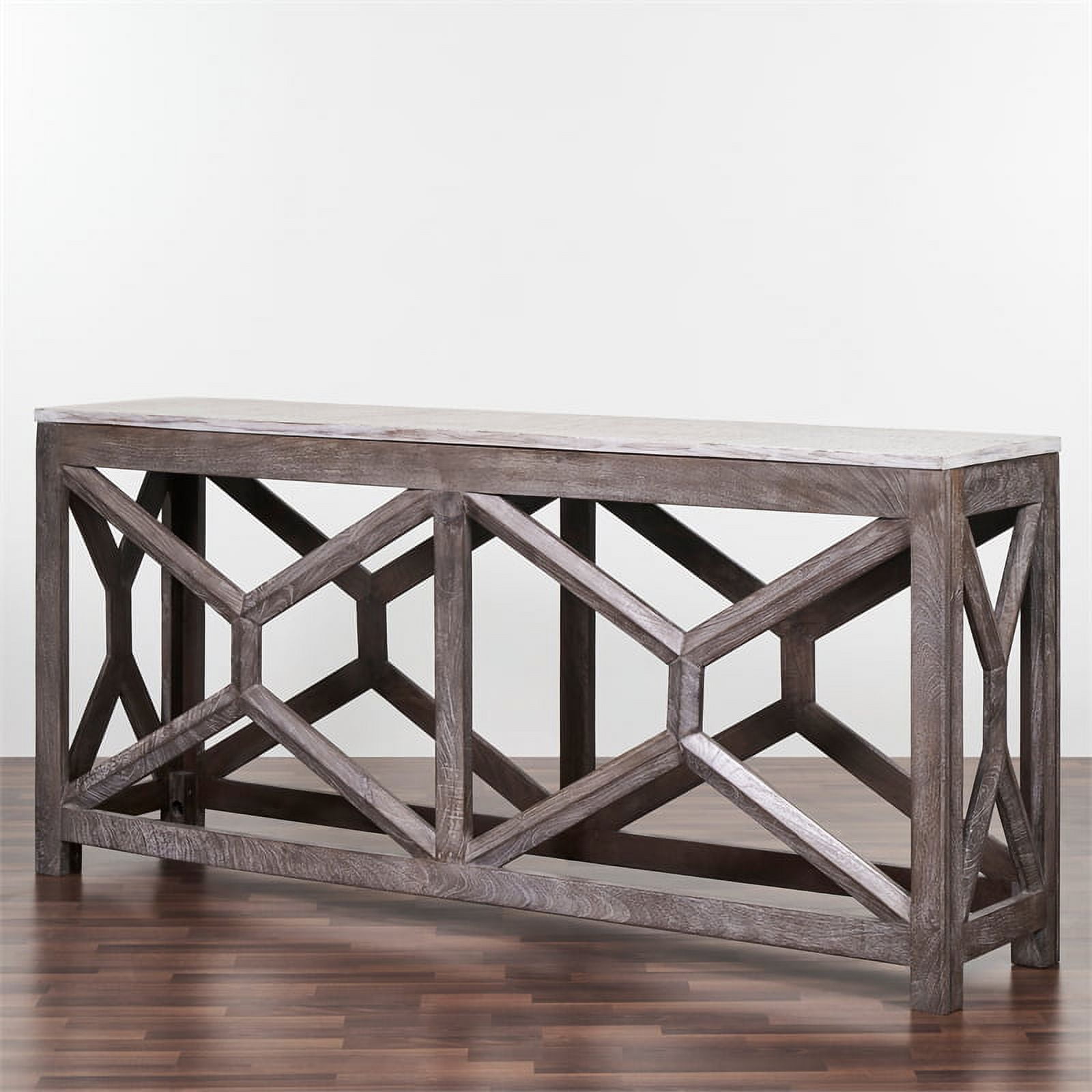 Wire Solid Wood 72 inches Console Table - Walmart.com