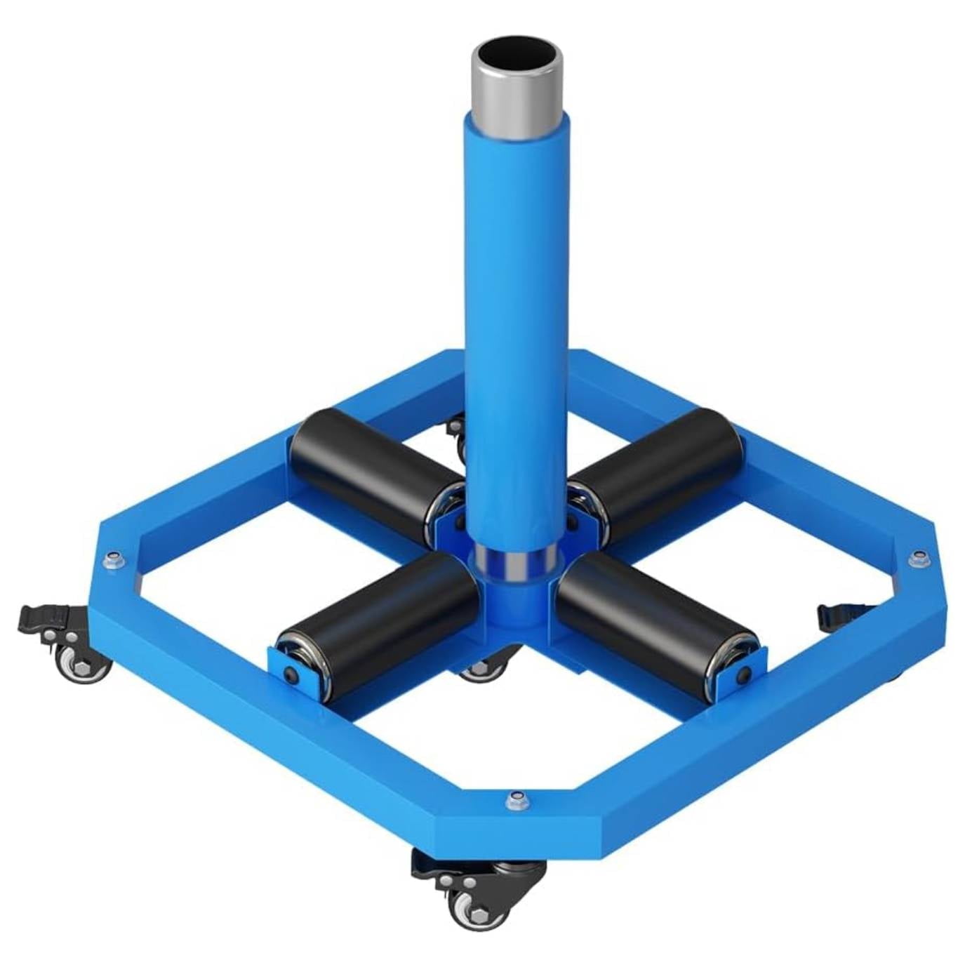 Reykilor Wire Spool Rack w/ Lockable Wheels, Portable Cable Caddy ...