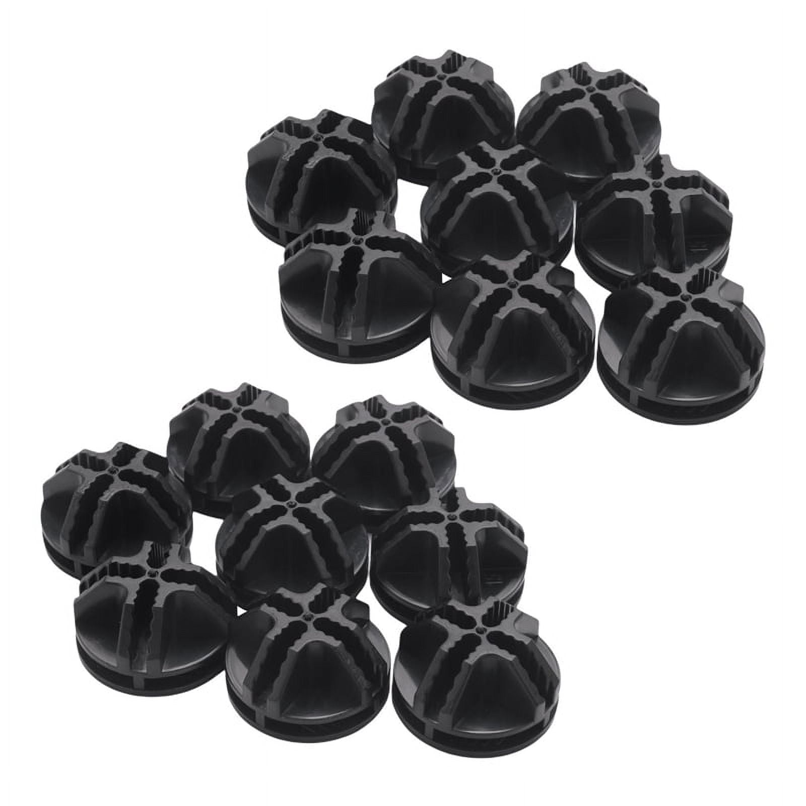 Wire Square Plastic Connectors for Modular Organizer Closet and Wire ...