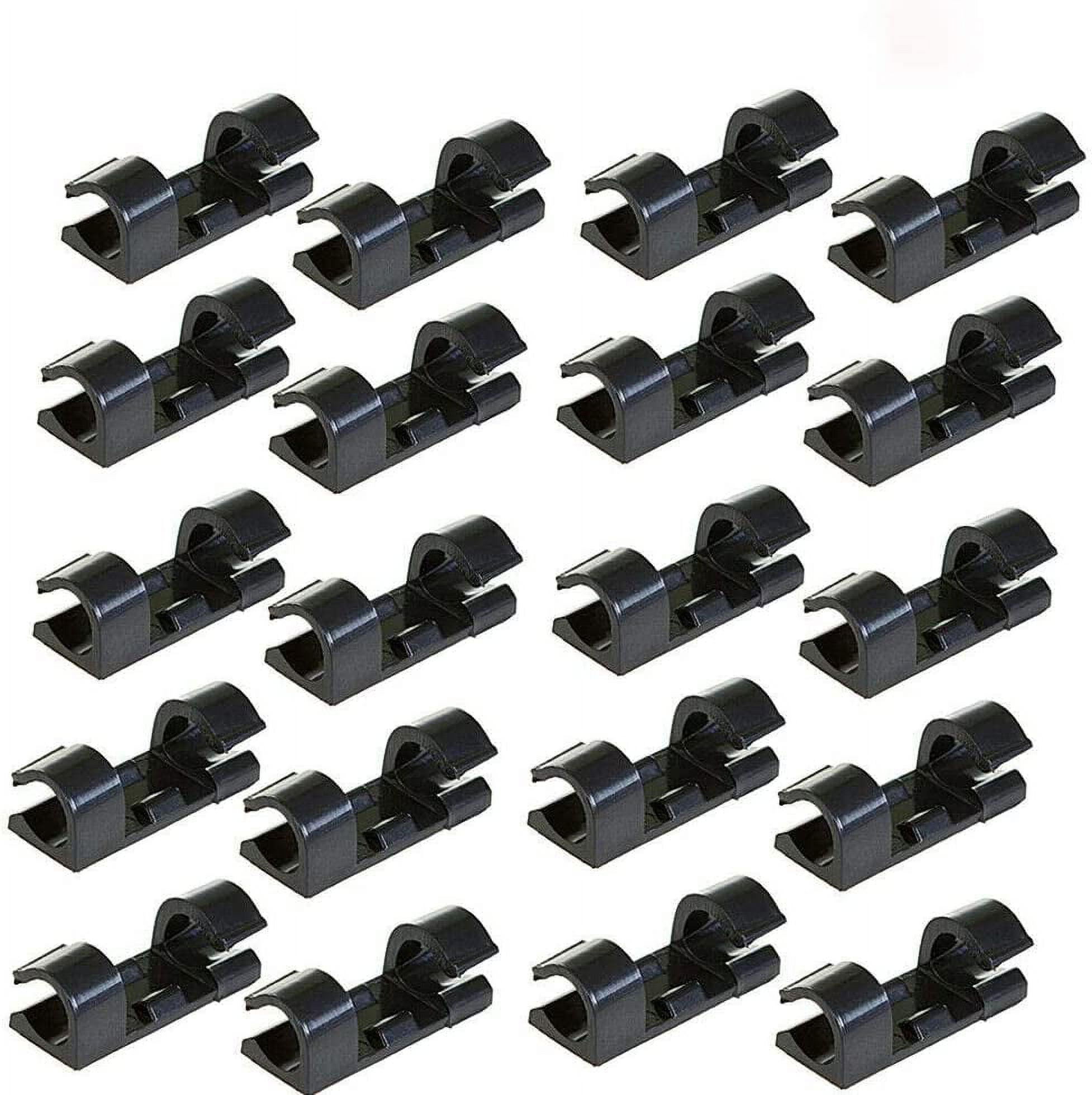 Wire Storage Clips Buckle Securing Self-Adhesive Cable Clamp Data Line ...