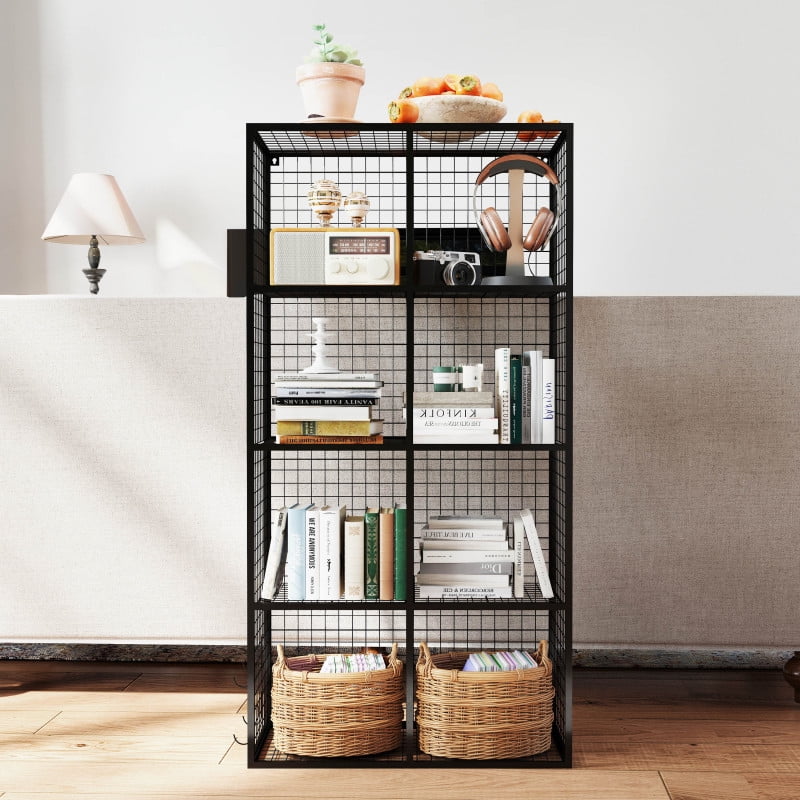 Wire Storage Cube, 8 Cube Metal Storage Organizer , Display Modular ...