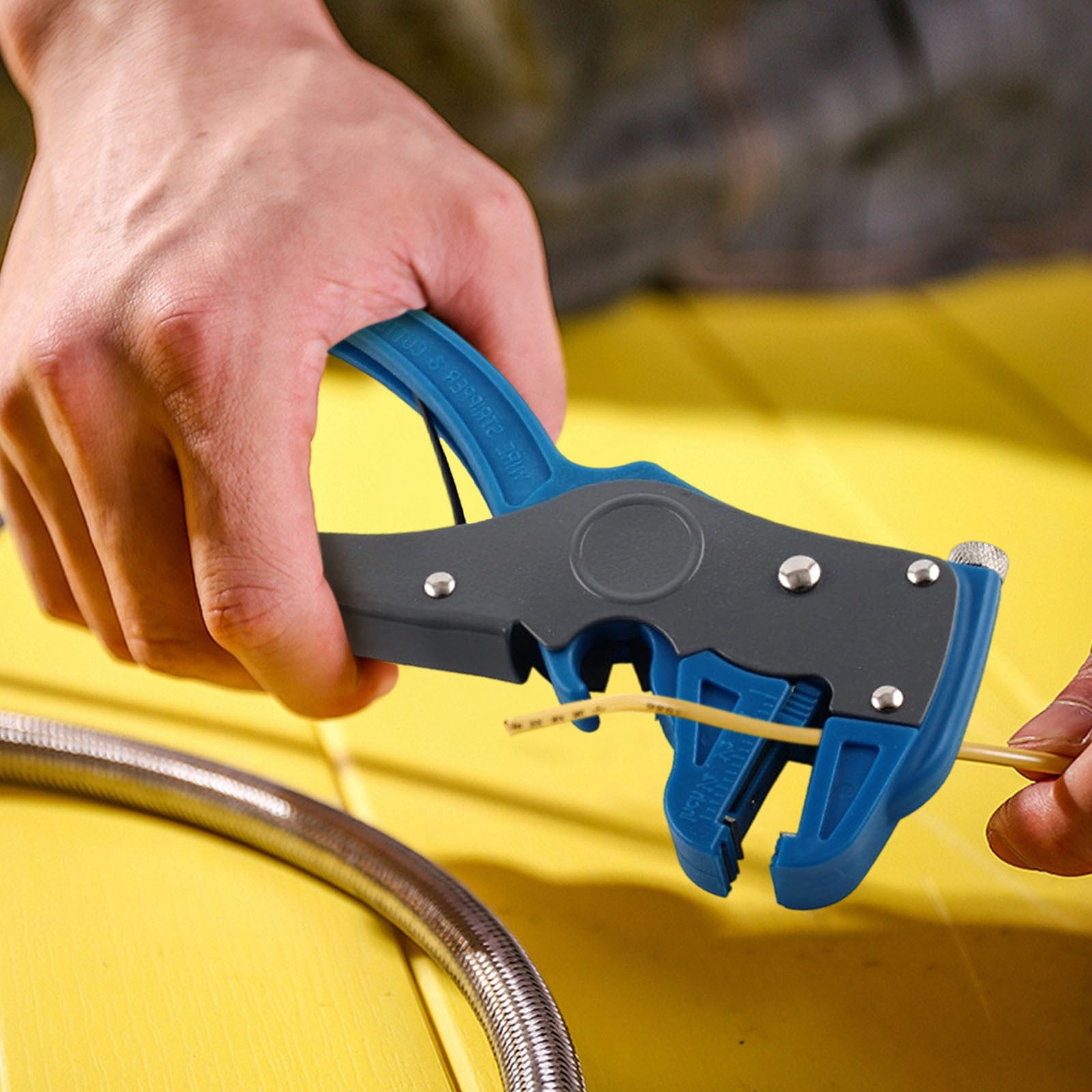 Wire Stripper Under 5 ! Yannianjz Automatic Wires Stripper and Cutter ...