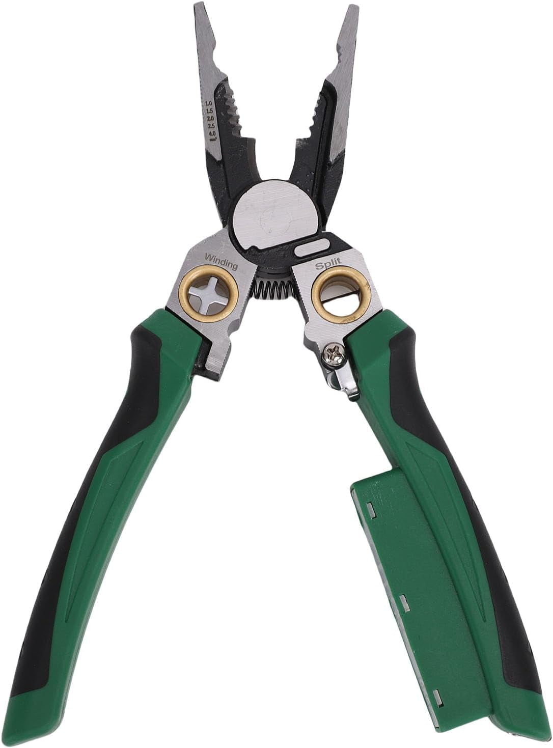 Wire Stripper, 8 in 1 Cable Cutter Crimper with Voltage Tester ...