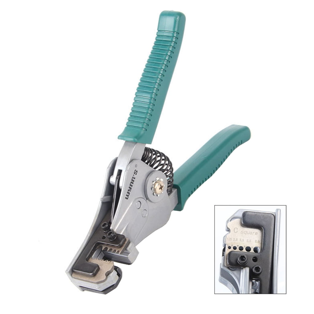 Wire Stripper Adjusting Cable Cutter Crimper Automatic Wire Stripping ...