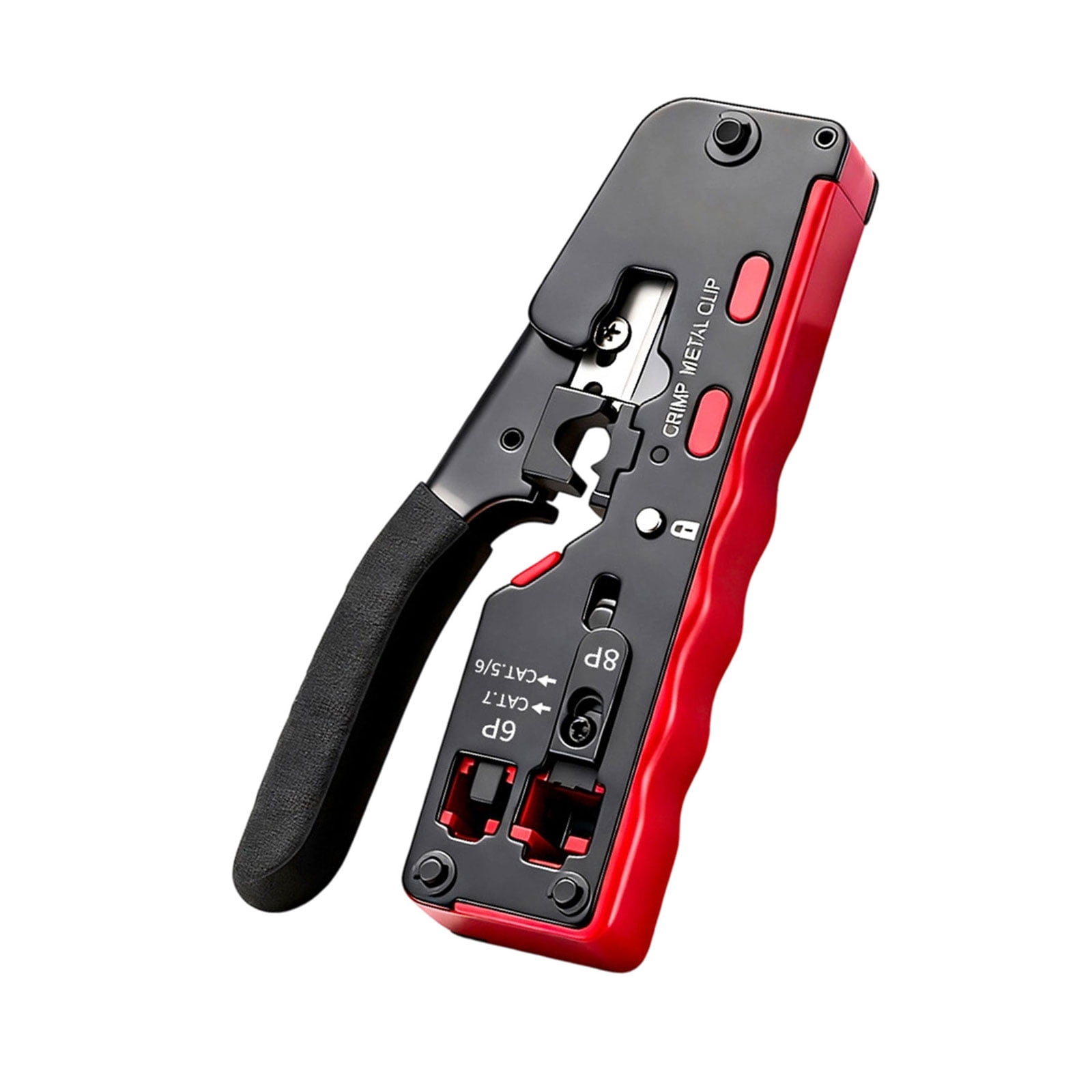 Wire Stripper And Crimper For Cat6a Cat6 Cat5 8P6P Modulars Connector ...