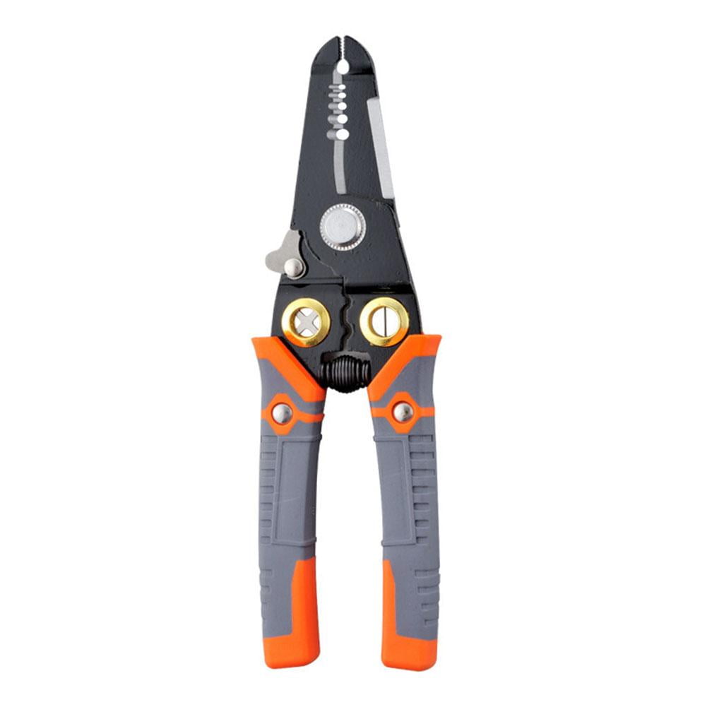 Wire Stripper Crimping Cable Cutter Wire Stripping Electrician Crimper ...