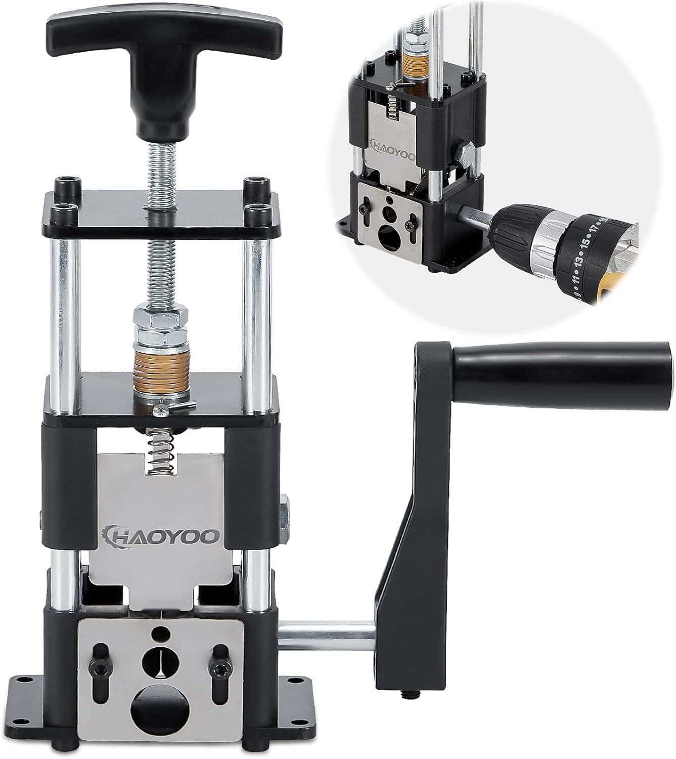 Wire Stripper Machine, Drill-Powered/Manual Two-In-One Wire Stripper ...