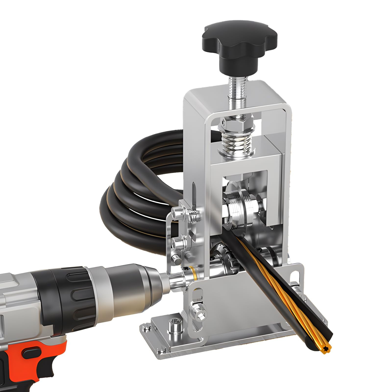 Wire Stripper Machine for Power Drill, Copper Wire Stripper for ...