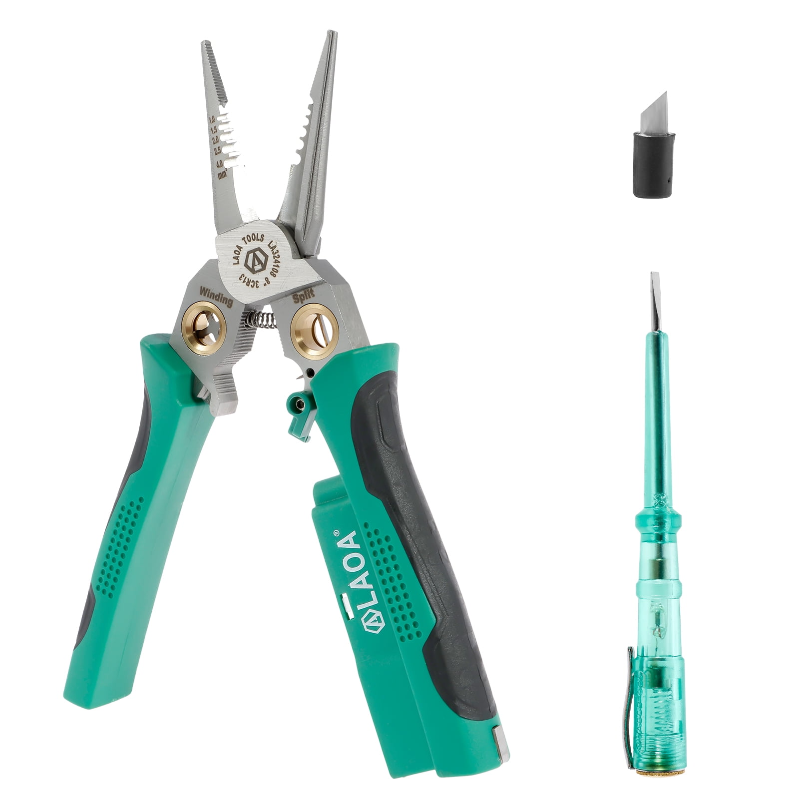 Wire Stripper Multifunctional Wire Stripping Pliers Stainless Steel ...