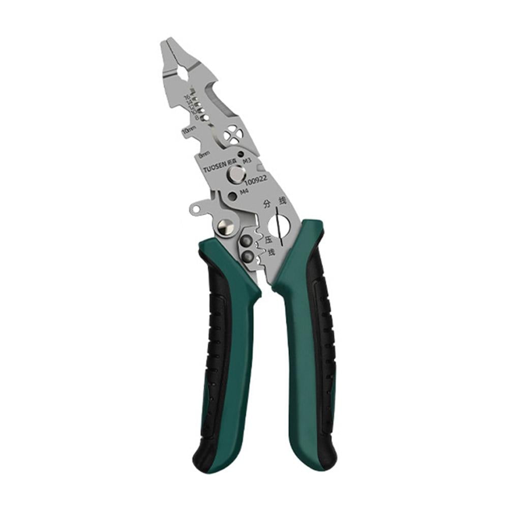 Wire Strippers Needle Nose Pliers Crimping Pliers Multifunctional Tools ...