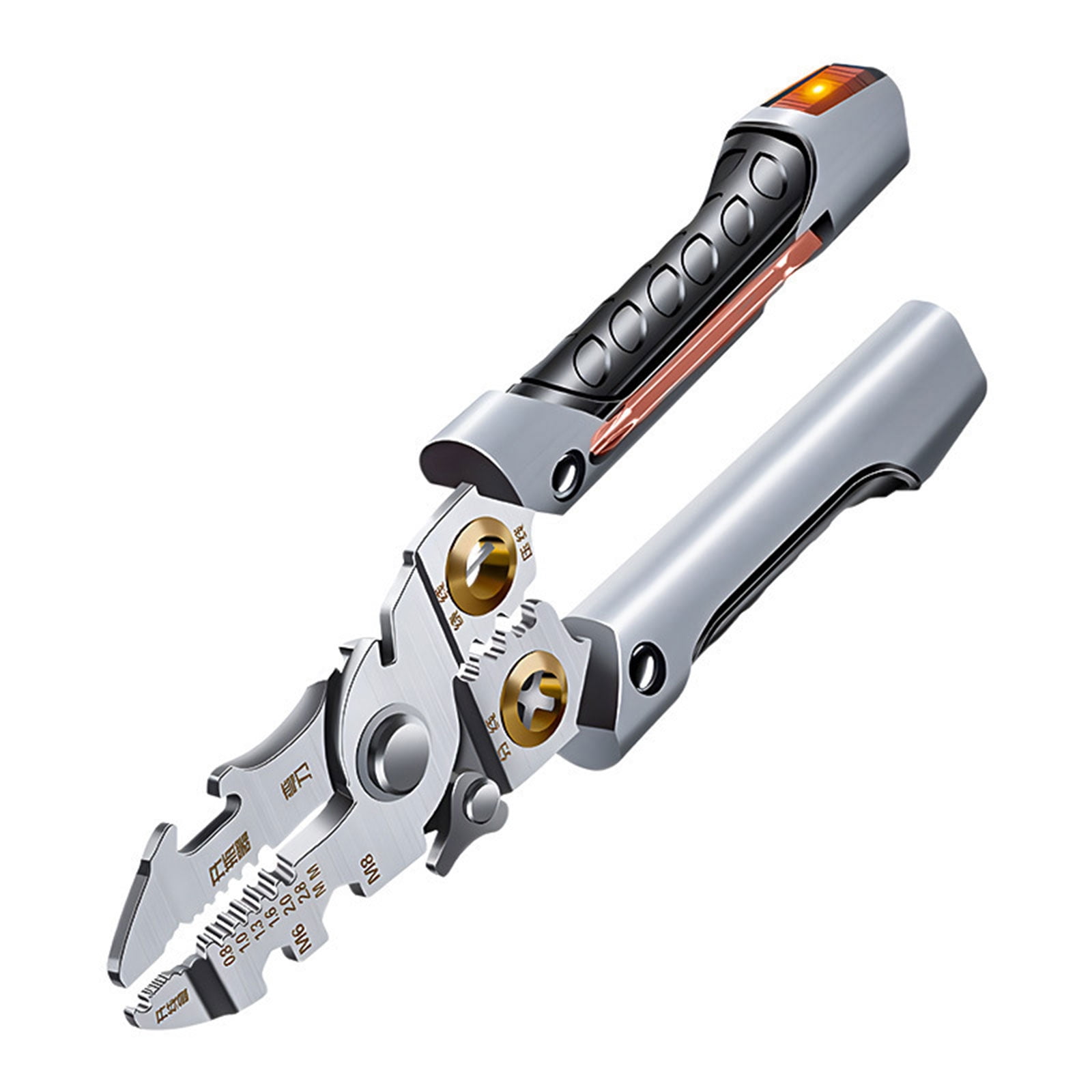 Wire Strippers with Electricity Measurement Function 21 in 1 Wire ...
