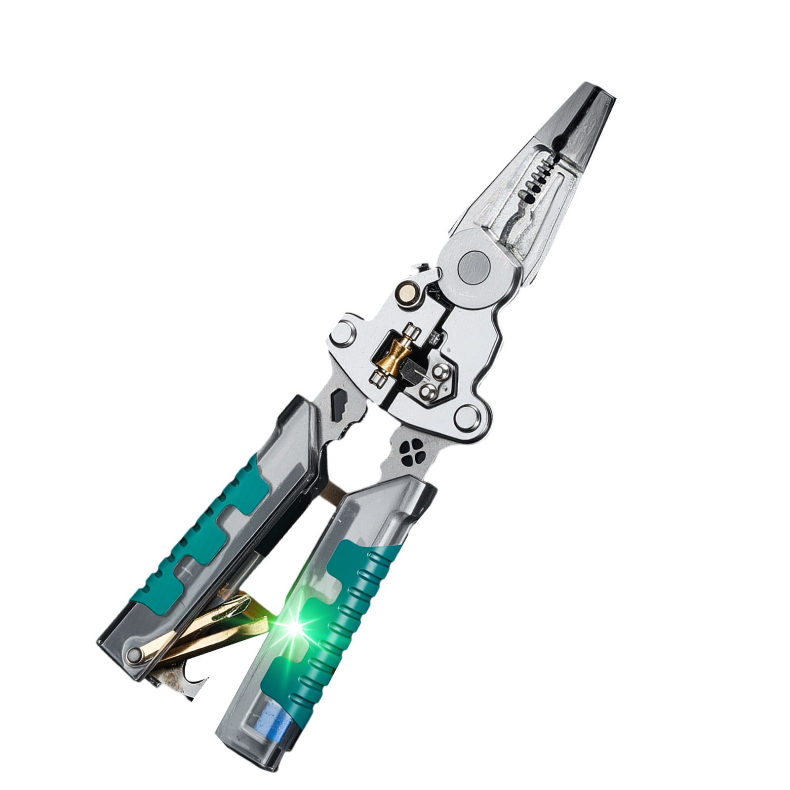 Wire Strippers with Electricity Measurement Function 9 in 1 Wire ...