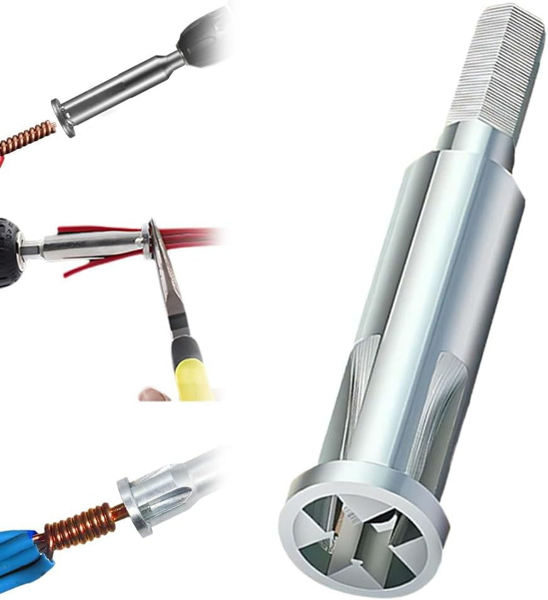 Wire Stripping And Twisting Tool, Wire Twister Tool for Drill Automatic ...