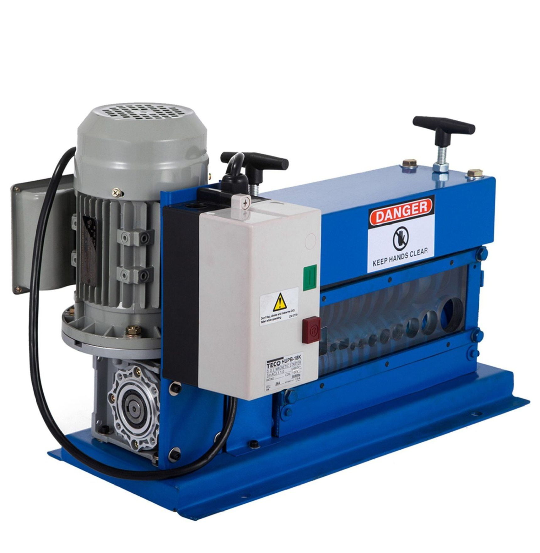 Wire Stripping Machine 18 AWG - 1" OD, Electric Powered Stripper, 11 ...